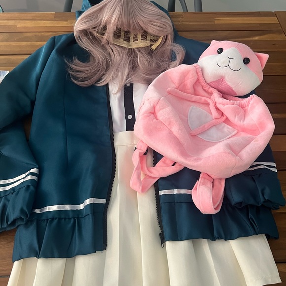 Amazon | Other | This Is A Chiaki Nanami Cosplay Complete With Wig And ...